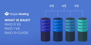 What is RAID? RAID 0 vs RAID 1 vs RAID 10 Guide | Maple Hosting